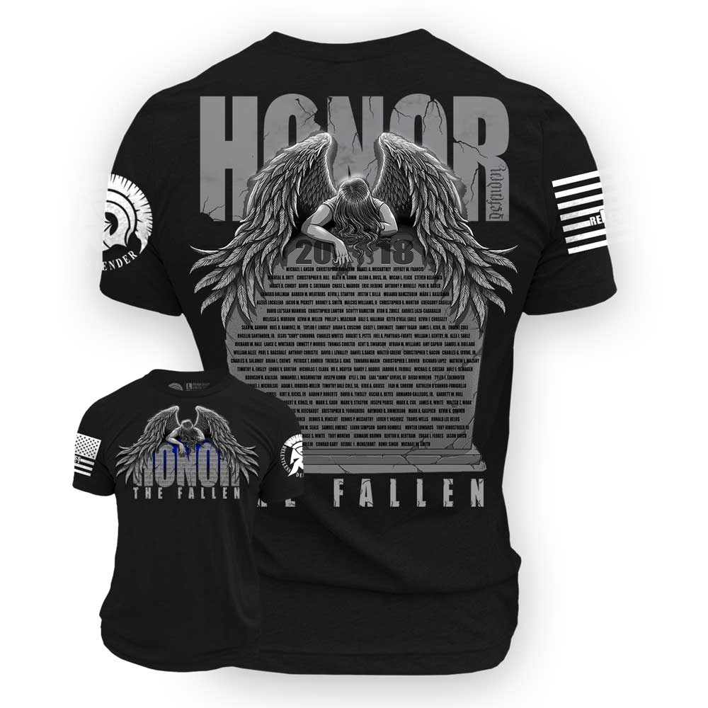 2018 Honor the Fallen - ReLEntless Defender Apparel