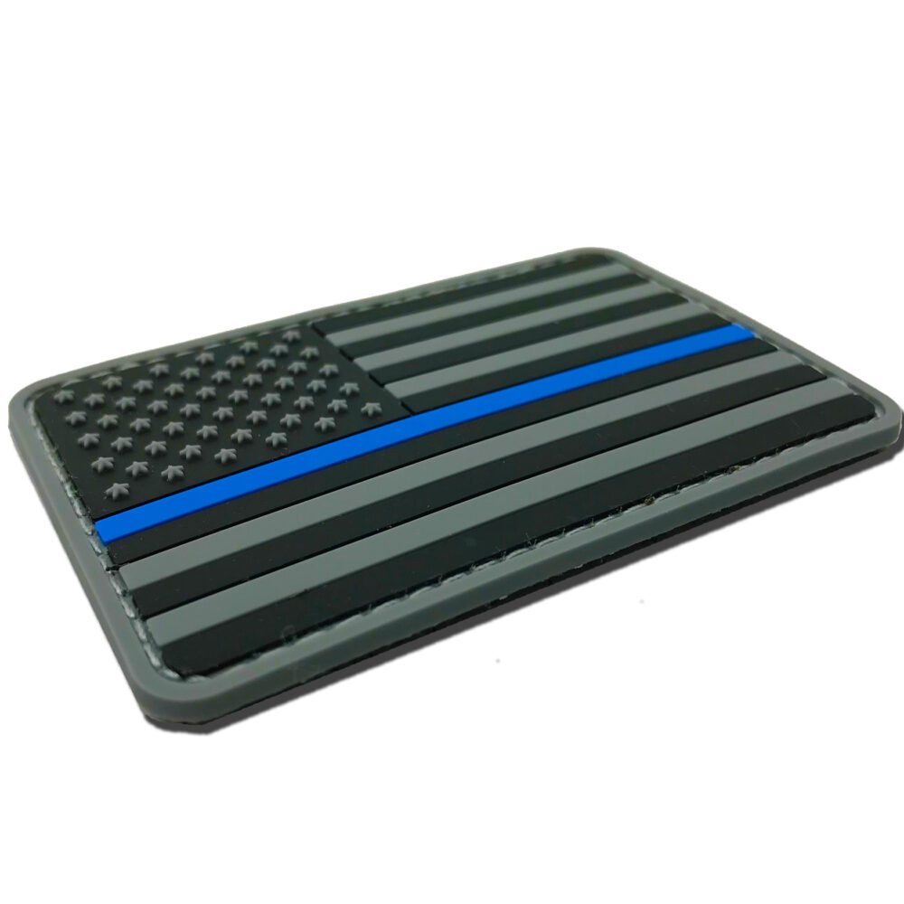 Thin Blue Line Subdued - Patch - ReLEntless Defender Apparel