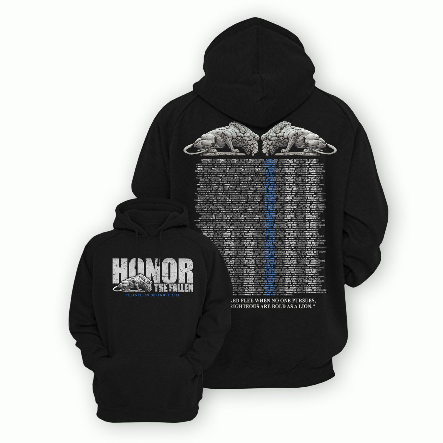 Men's Law Enforcement Hoodies | Police Hooded Sweatshirt