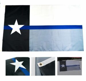 Texas "Thin Blue Line" Flag - ReLEntless Defender Apparel